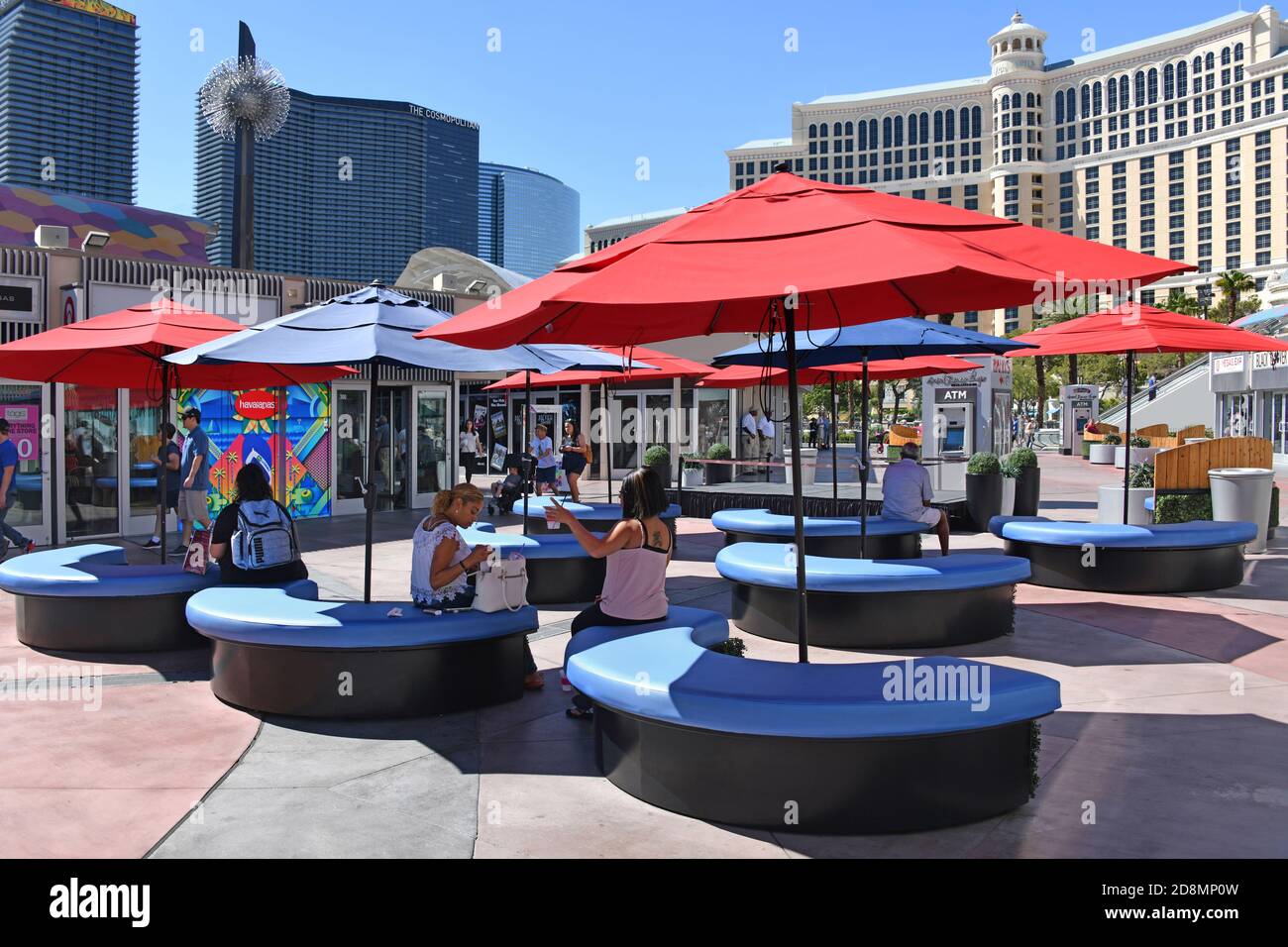 Las Vegas Nevada, USA 09-26-18 The Grand Bazaar Shops at Bally's is one ...