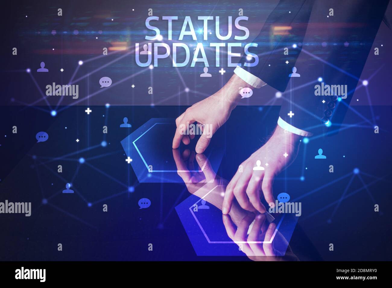 Navigating social networking with STATUS UPDATES inscription, new media ...