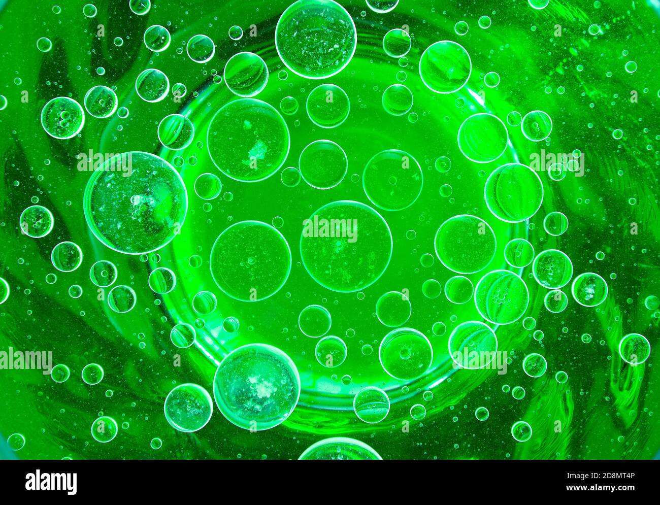 oil floating on water-special effect Stock Photo - Alamy
