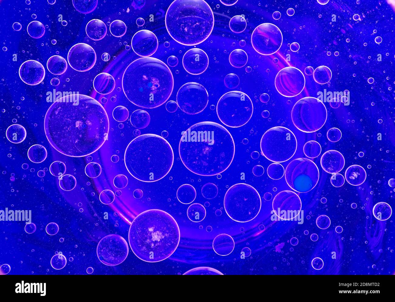 Floating oil patterns hi-res stock photography and images - Alamy