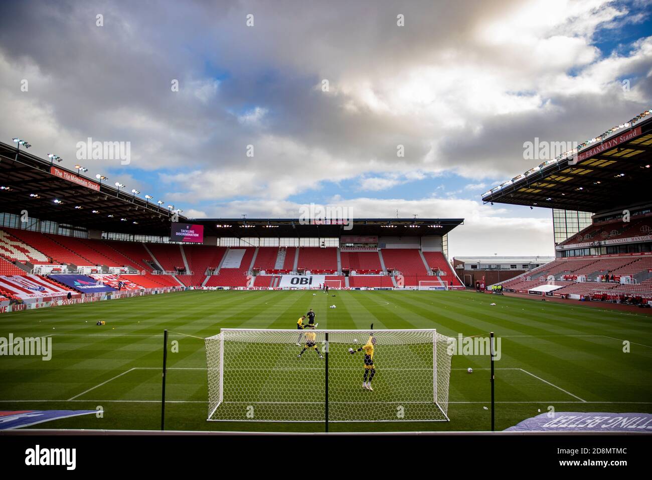 31st October 2020; Bet365 Stadium, Stoke, Staffordshire, England ...