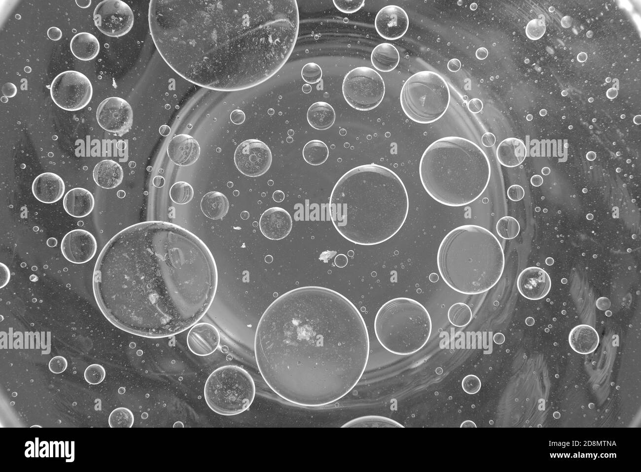 oil floating on water-special effect Stock Photo - Alamy