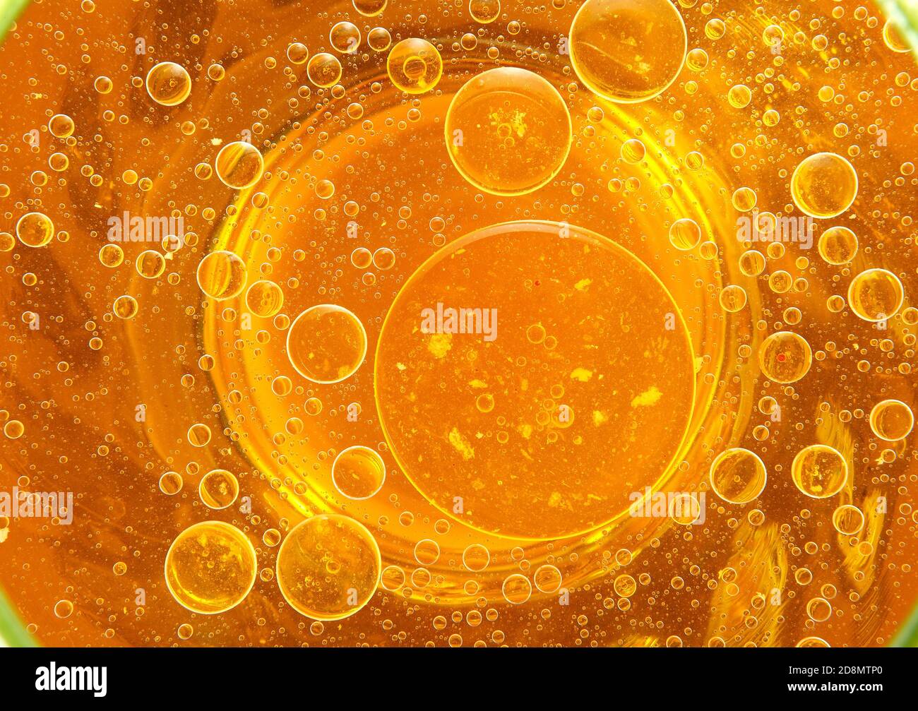 oil floating on water-special effect Stock Photo - Alamy