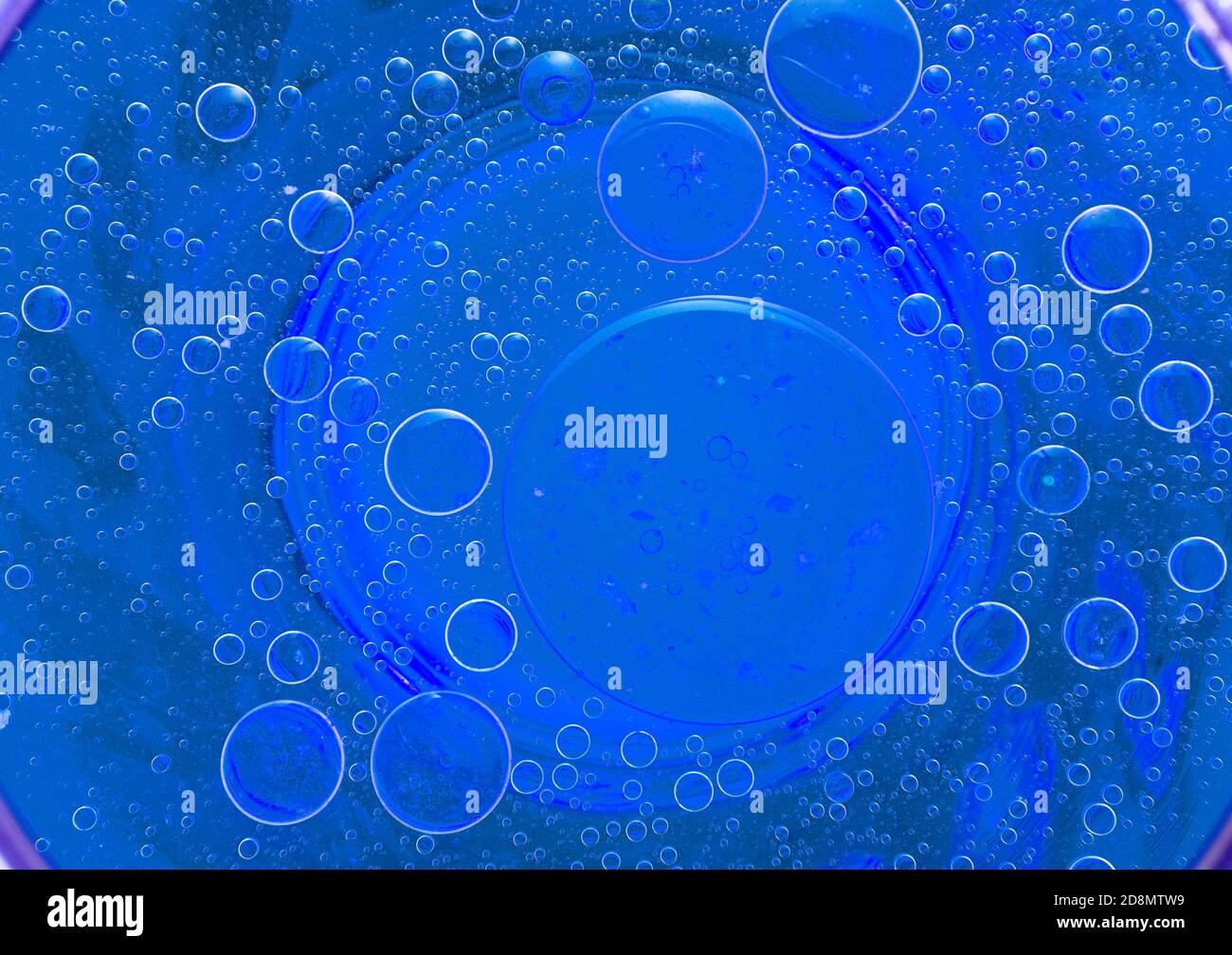 oil floating on water-special effect Stock Photo - Alamy