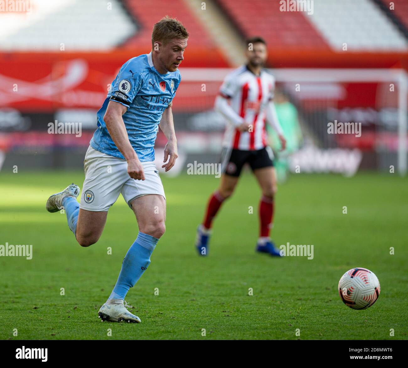Bramall Lane, Sheffield, Yorkshire, UK. 31st Oct, 2020. English Premier ...
