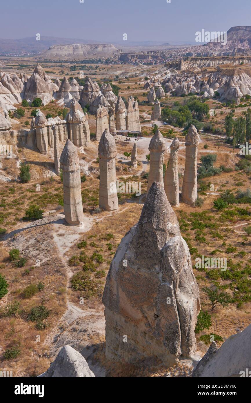 Cappadocia Love Valley lanscape, Turkey Stock Photo - Alamy