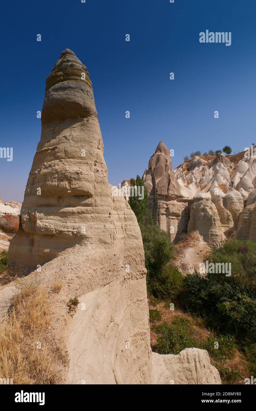 Cappadocia Love Valley lanscape, Turkey Stock Photo - Alamy