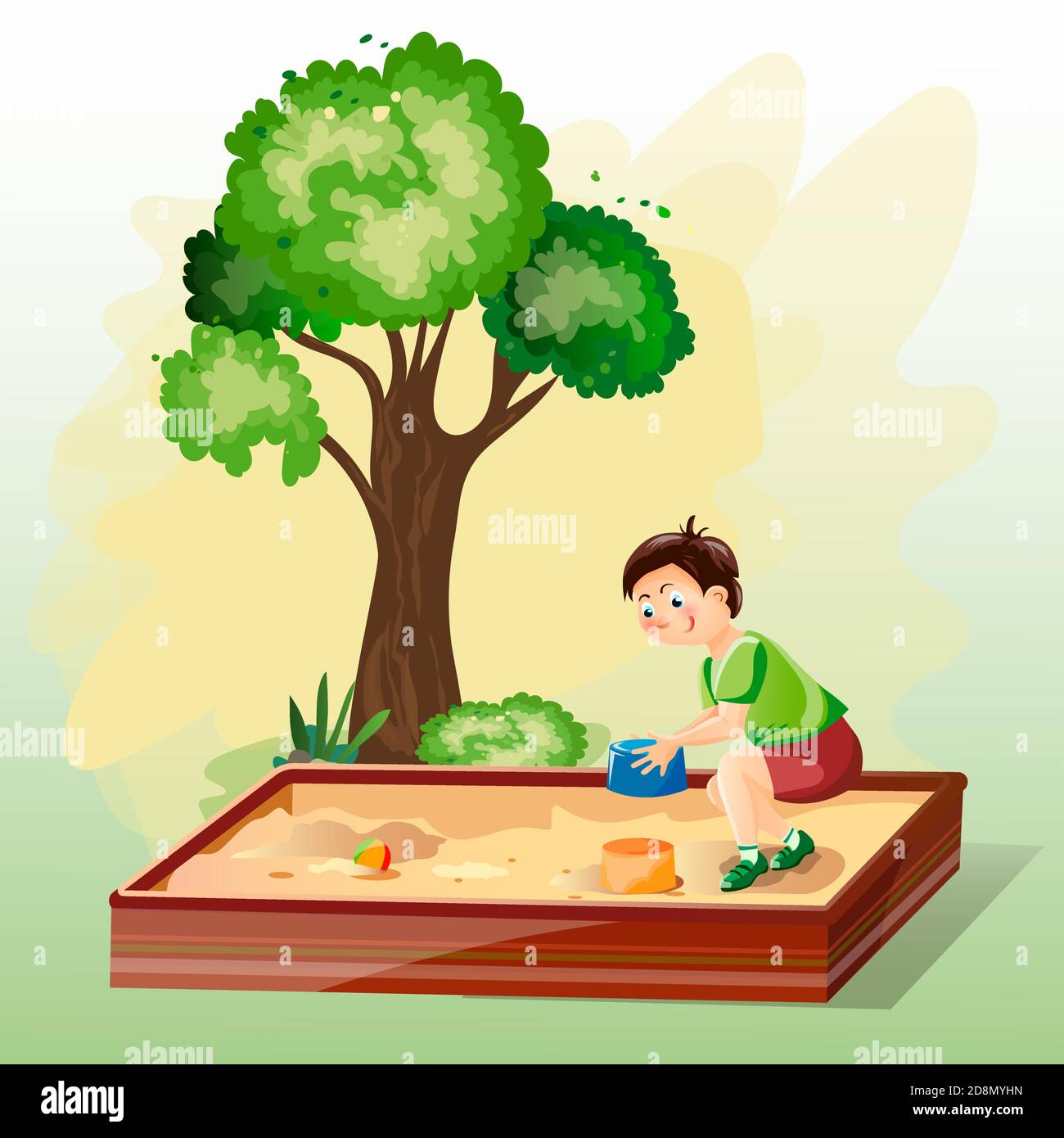 Sandbox Clip Art