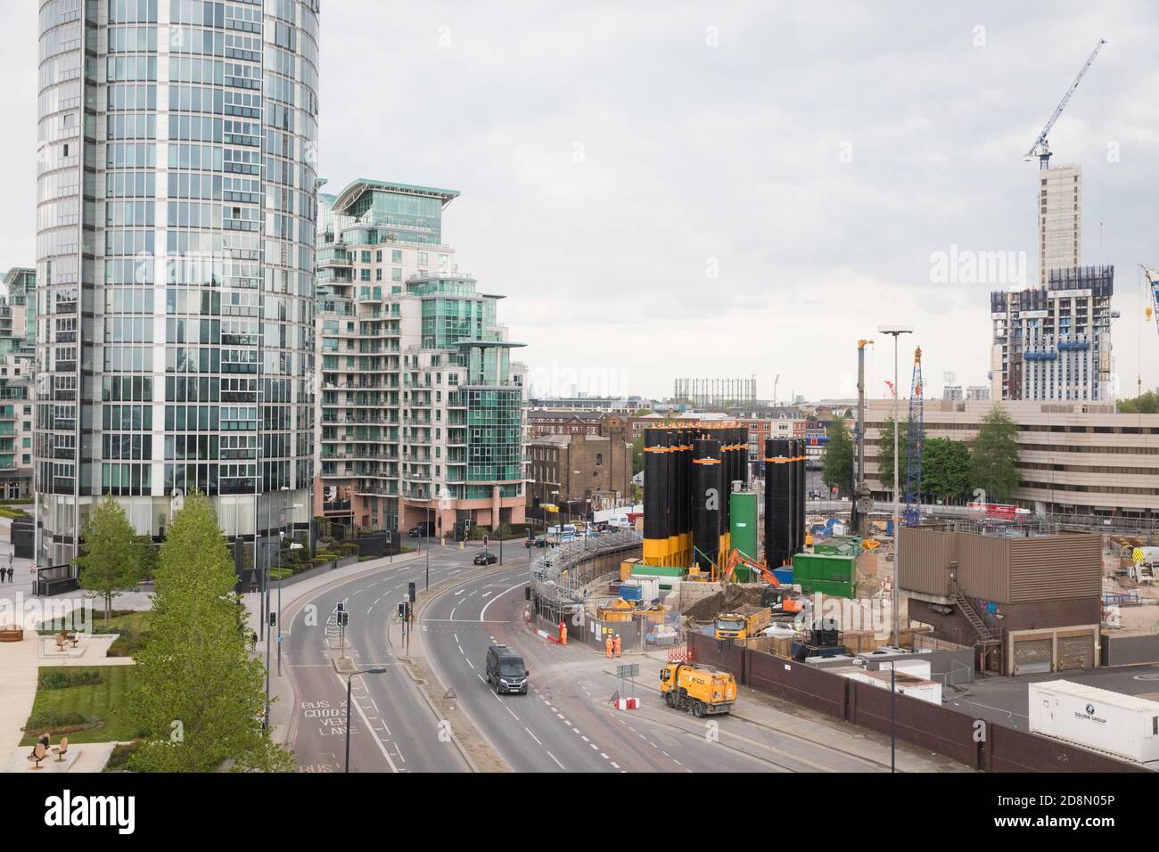 Nine elms lane hi-res stock photography and images - Alamy