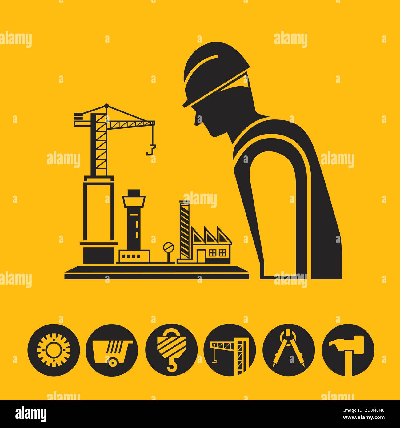 Frame construction method Stock Vector Images - Alamy