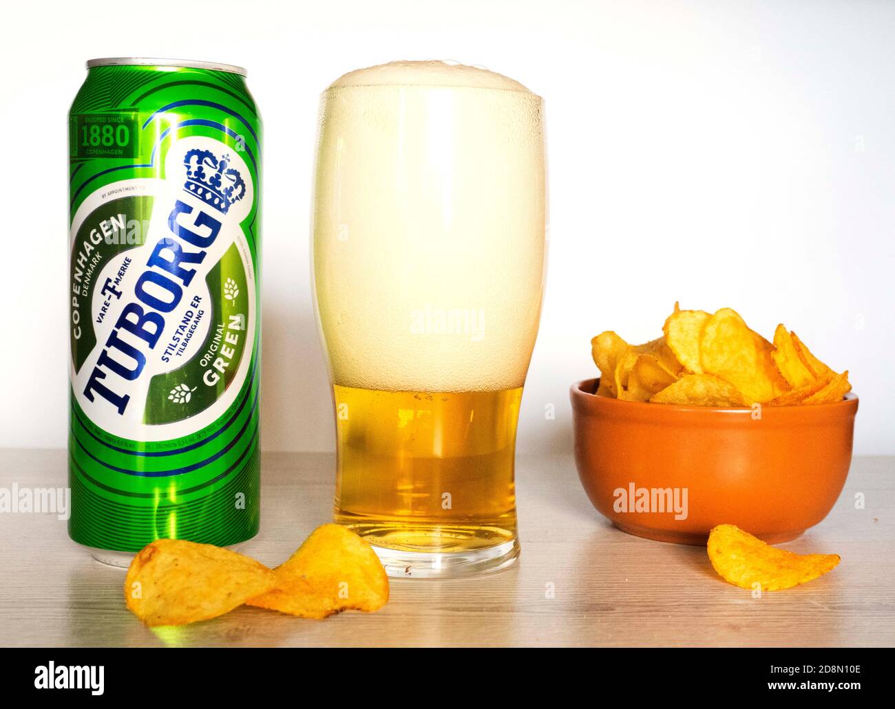 Tuborg beer can hi-res stock photography and images - Alamy