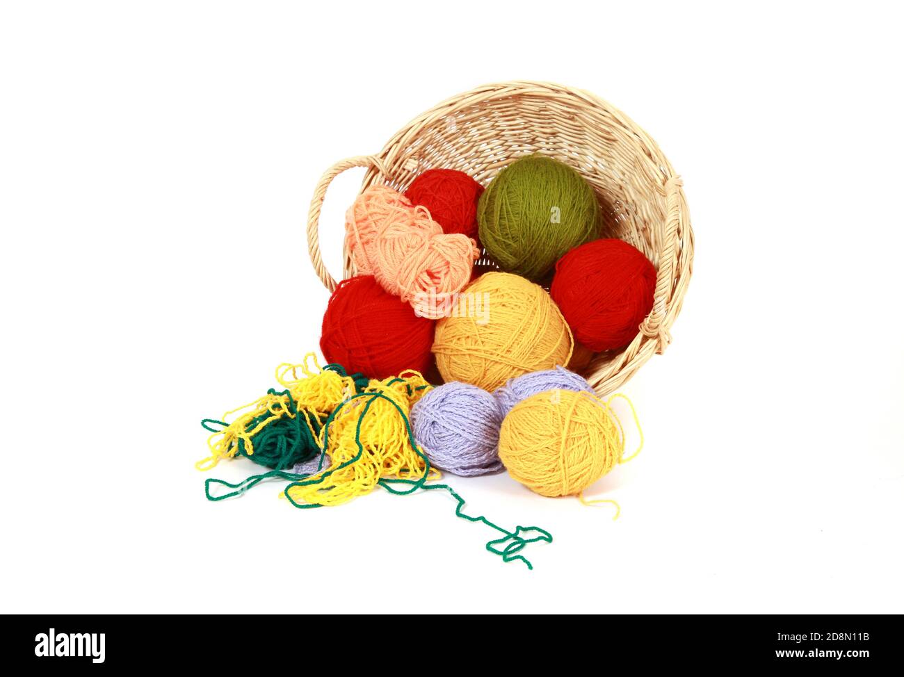 Sewing basket Cut Out Stock Images & Pictures - Alamy