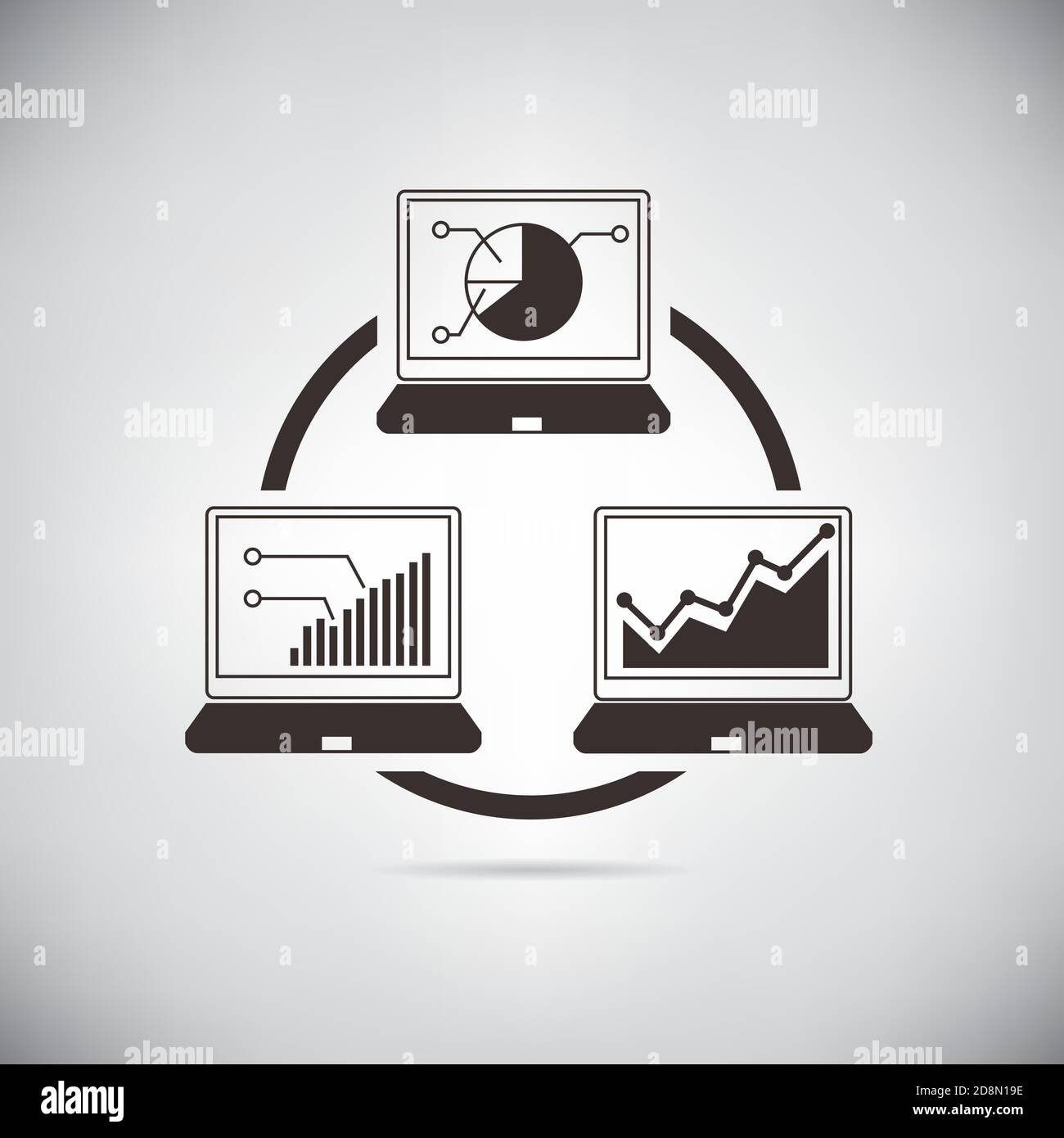 Data analysis digital analytics Stock Vector Images - Alamy