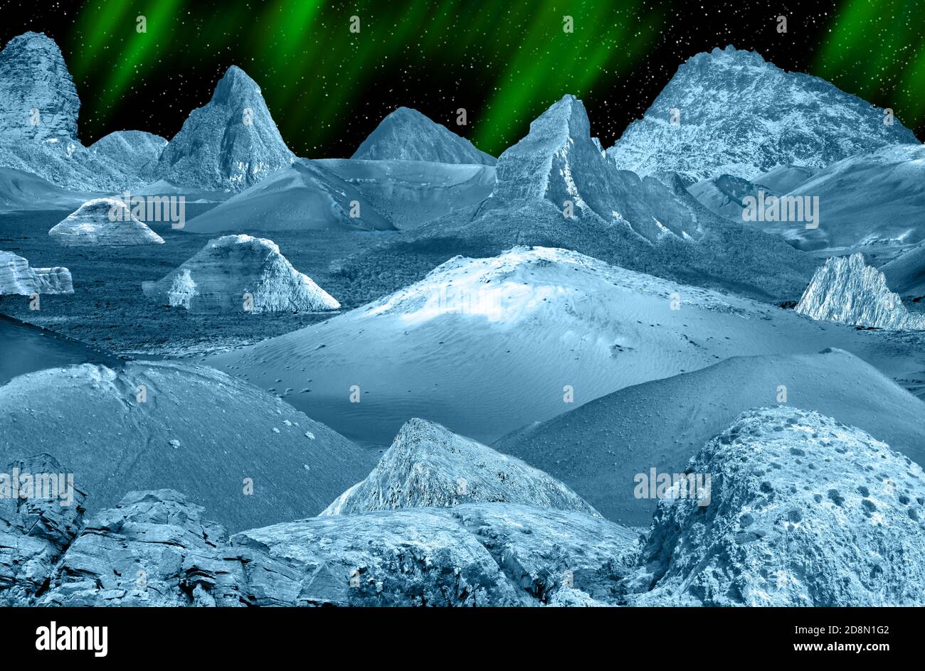 Frozen Landscape Fantasy