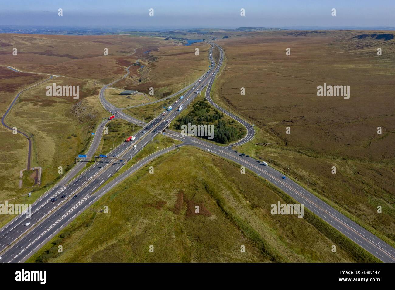 Junction 22 The M60 motorway, Manchester Ring road or Outer Ring Road ...