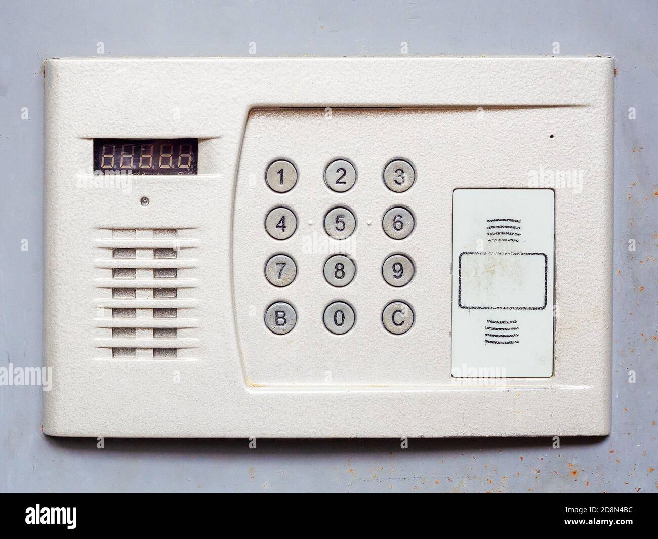 Entrance intercom keypad security hi-res stock photography and images ...