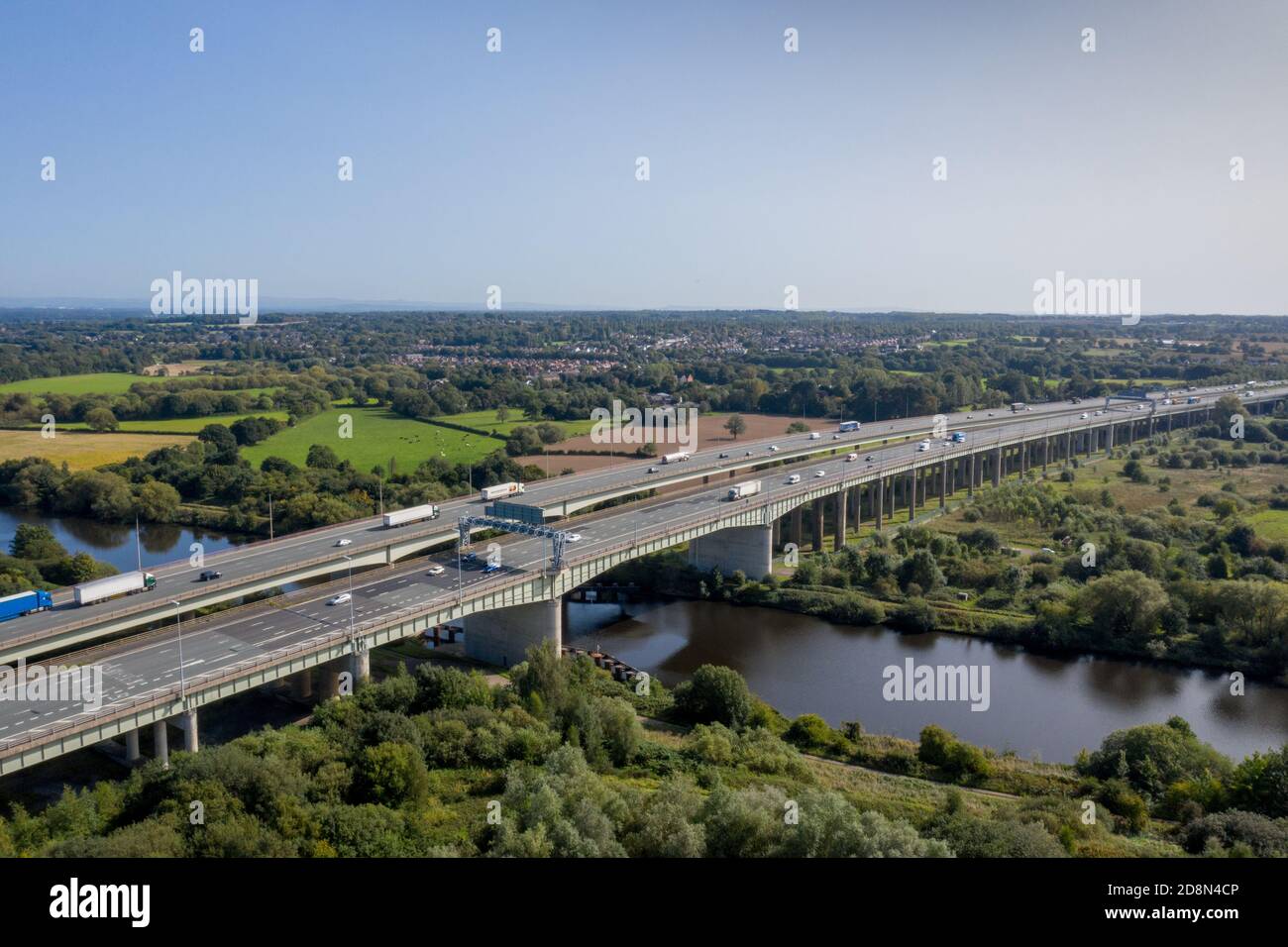 Thelwall viaduct hi-res stock photography and images - Alamy