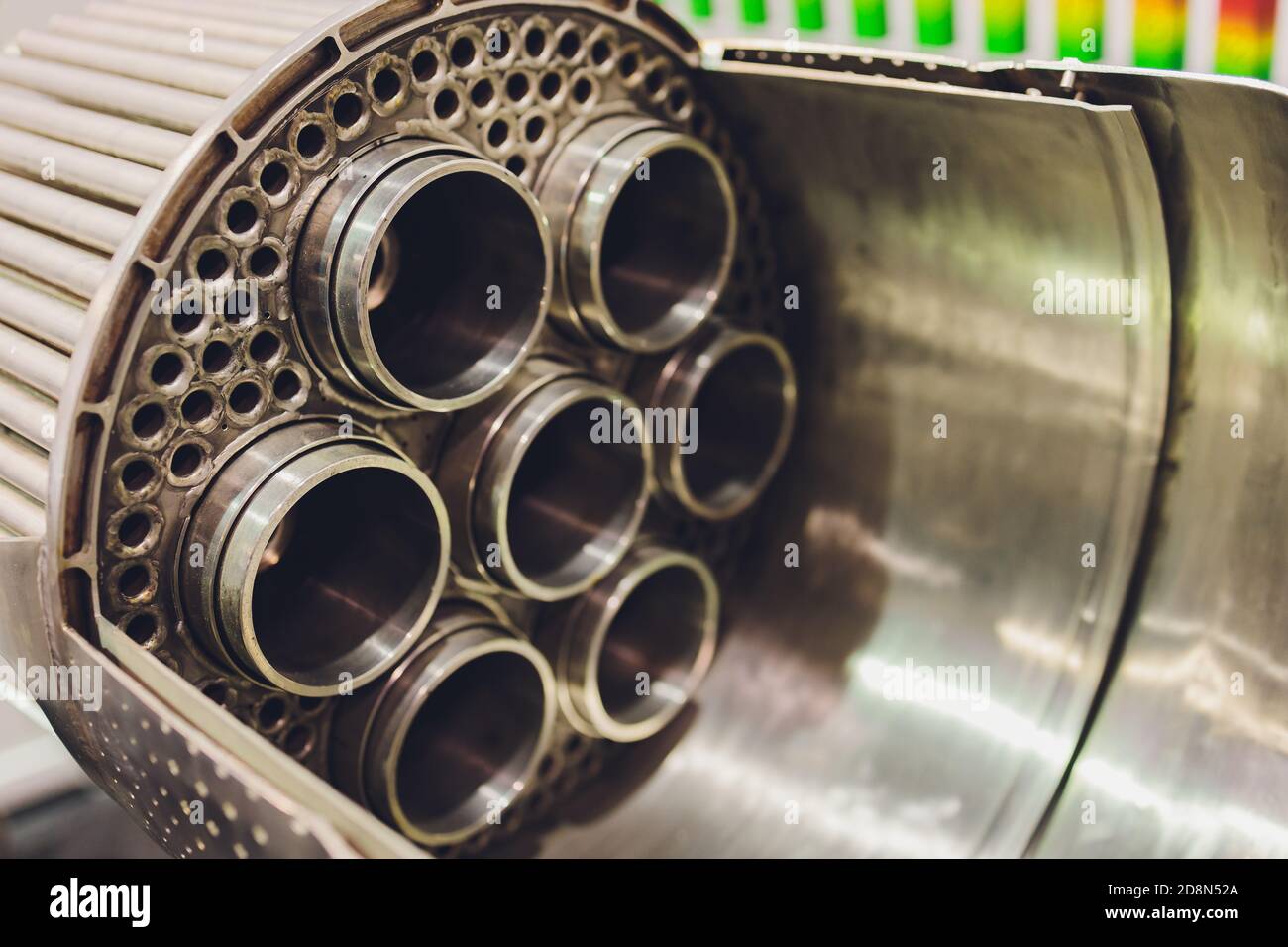 section model of a historic jet engine Stock Photo - Alamy