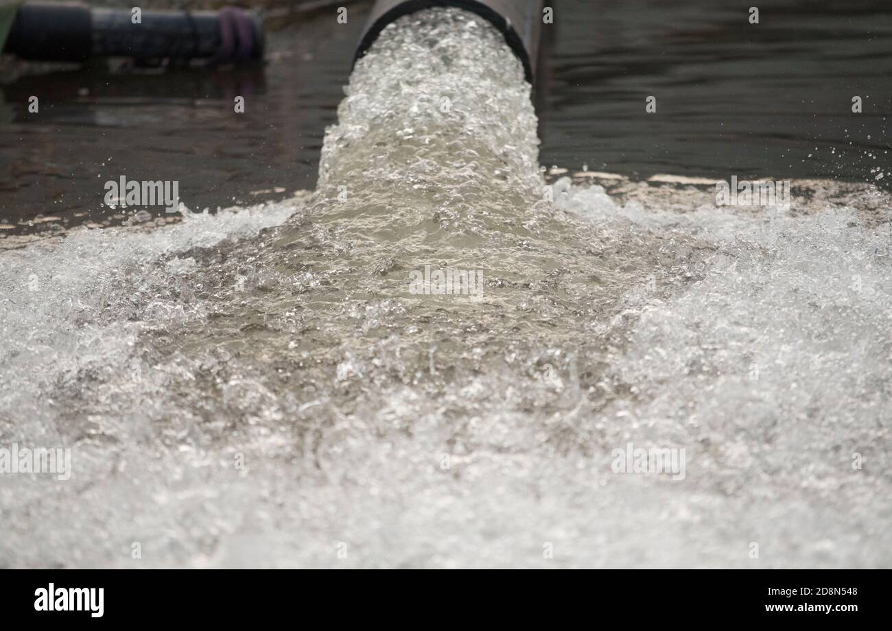 water pipe or tube in civil engineering and building services Stock ...