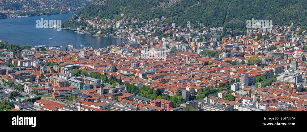 Como - The city and lake Como Stock Photo - Alamy