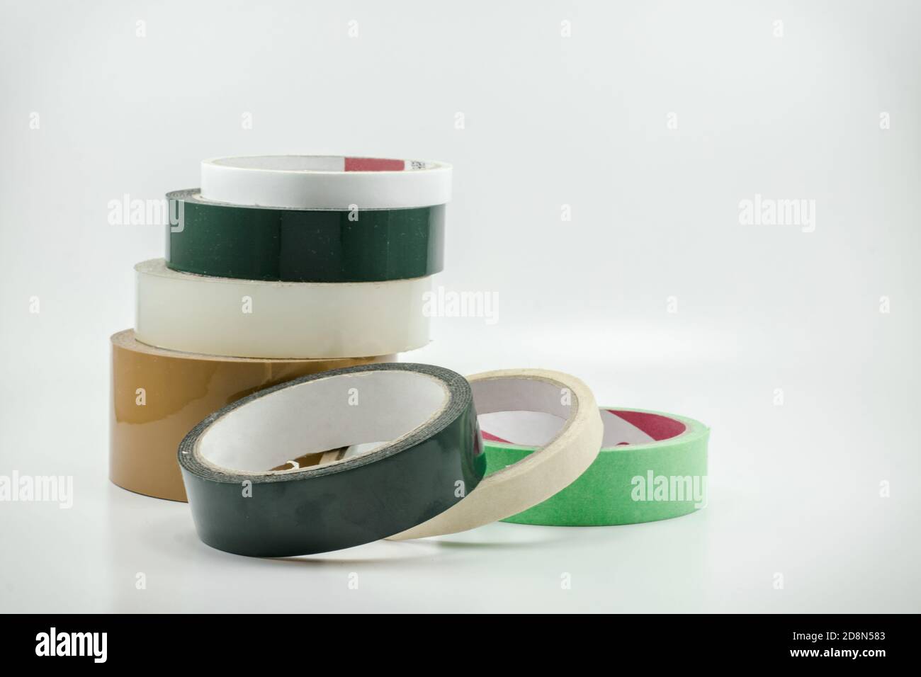 Tape family of various types and colors Stock Photo - Alamy