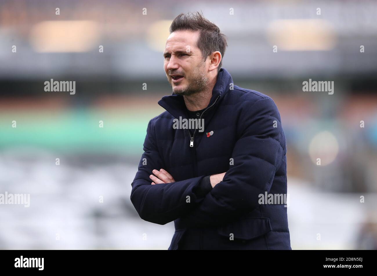 Chelsea manager Frank Lampard during the Premier League match at Turf ...