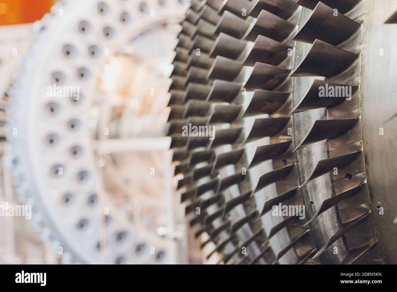section model of a historic jet engine Stock Photo - Alamy