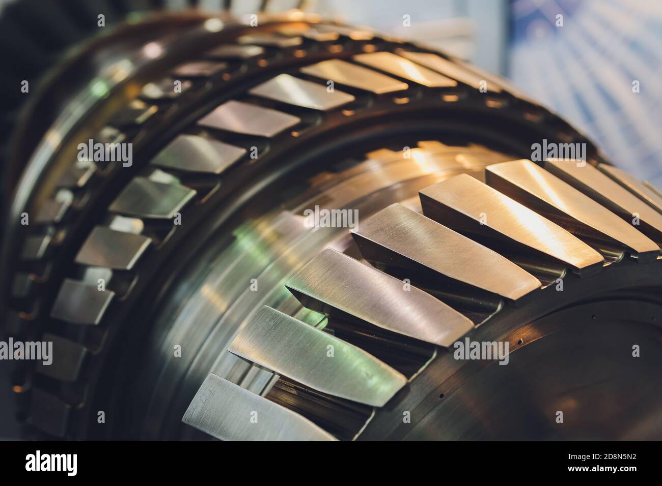 section model of a historic jet engine Stock Photo - Alamy