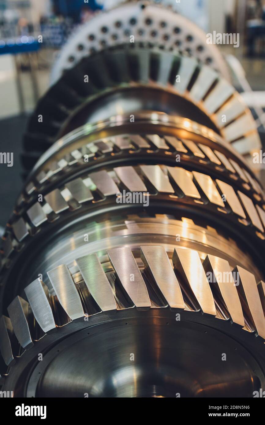 section model of a historic jet engine Stock Photo - Alamy