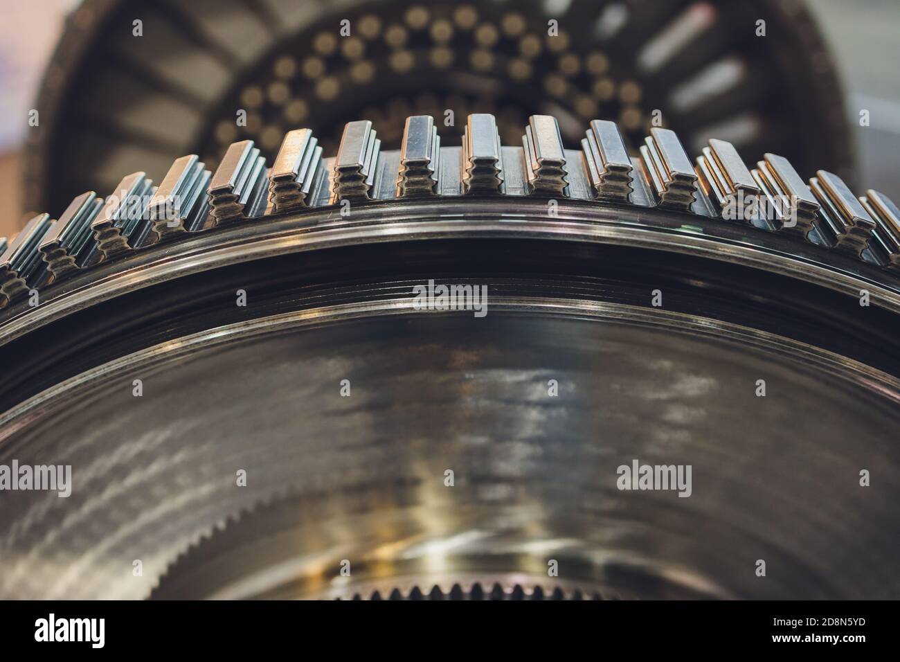section model of a historic jet engine Stock Photo - Alamy