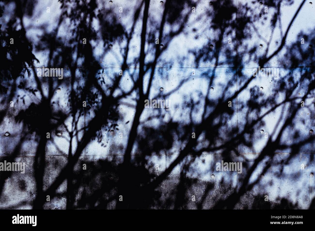 Abstract background of a wall with fuzzy remnants of somewhat sinister ...