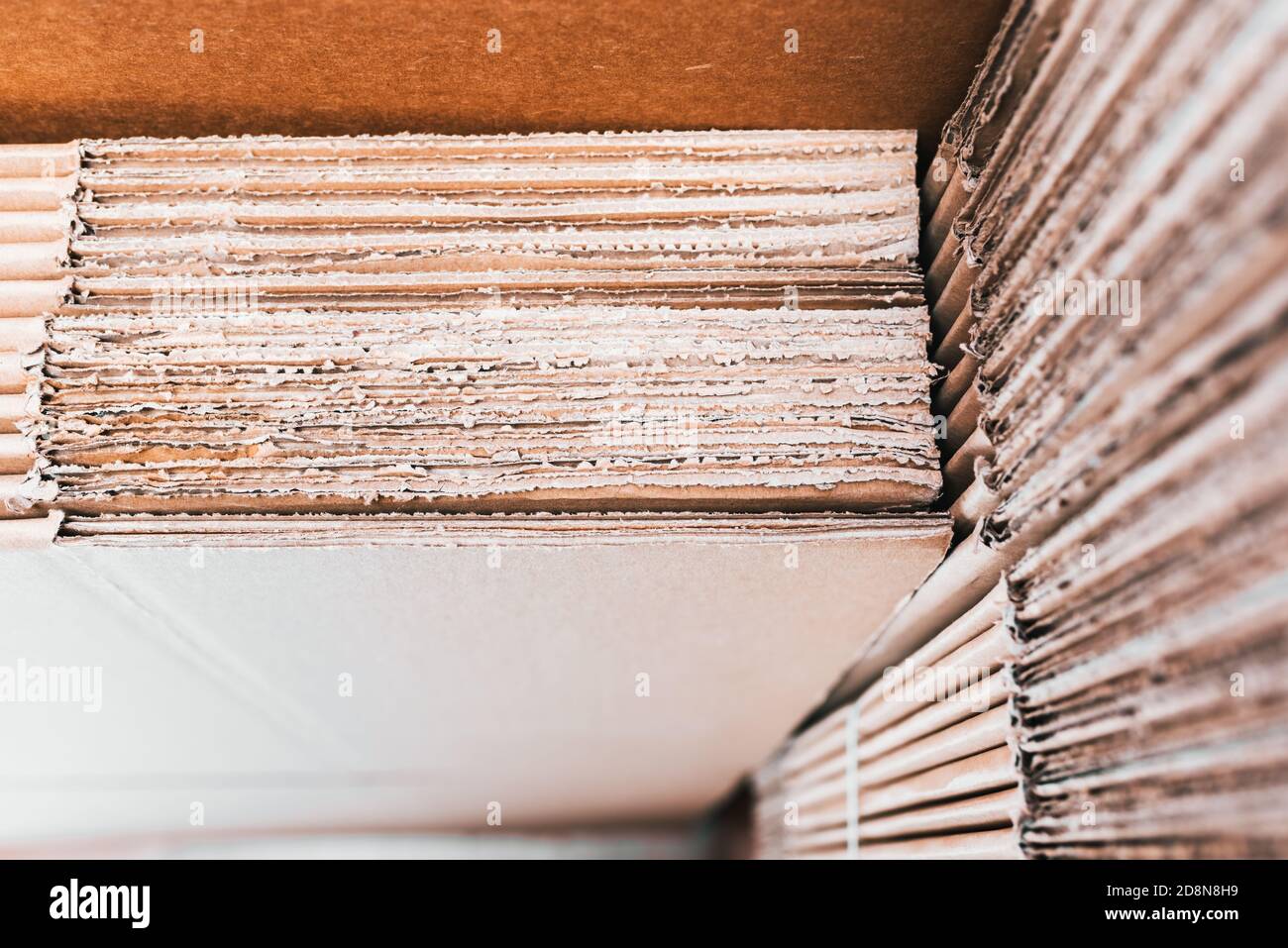 Folded cardboard boxes hi-res stock photography and images - Alamy