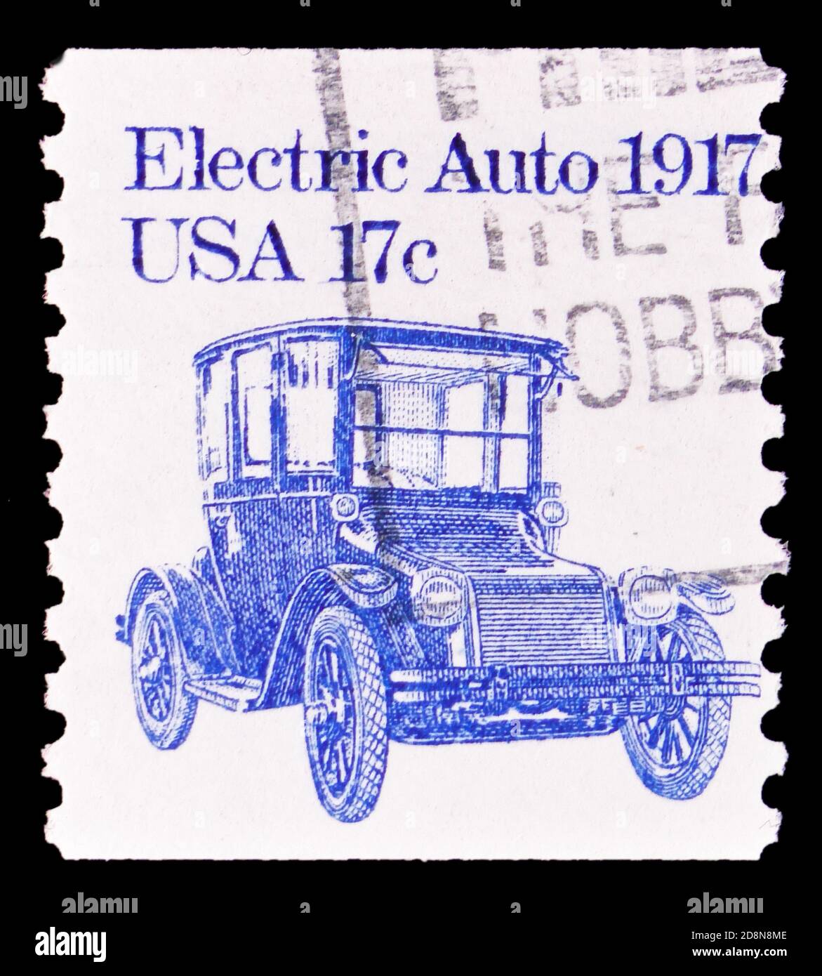 MOSCOW, RUSSIA - OCTOBER 8, 2020: Postage stamp printed in United ...