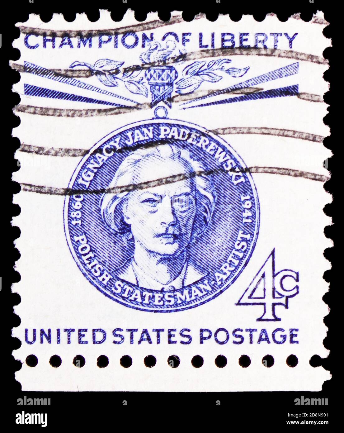 MOSCOW, RUSSIA - OCTOBER 8, 2020: Postage stamp printed in United ...