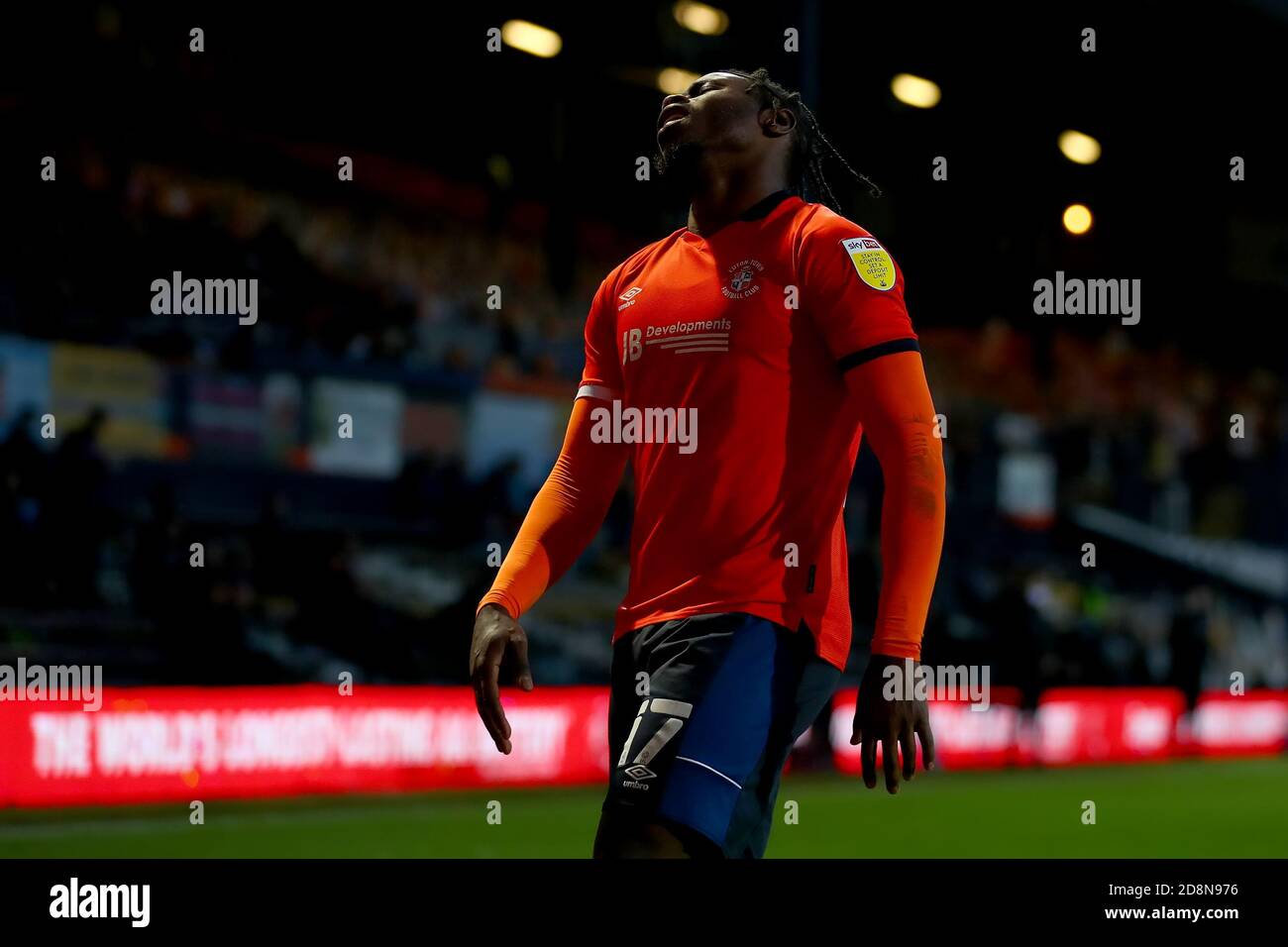 Kenilworth Road, Luton, Bedfordshire, UK. 31st Oct, 2020. English ...