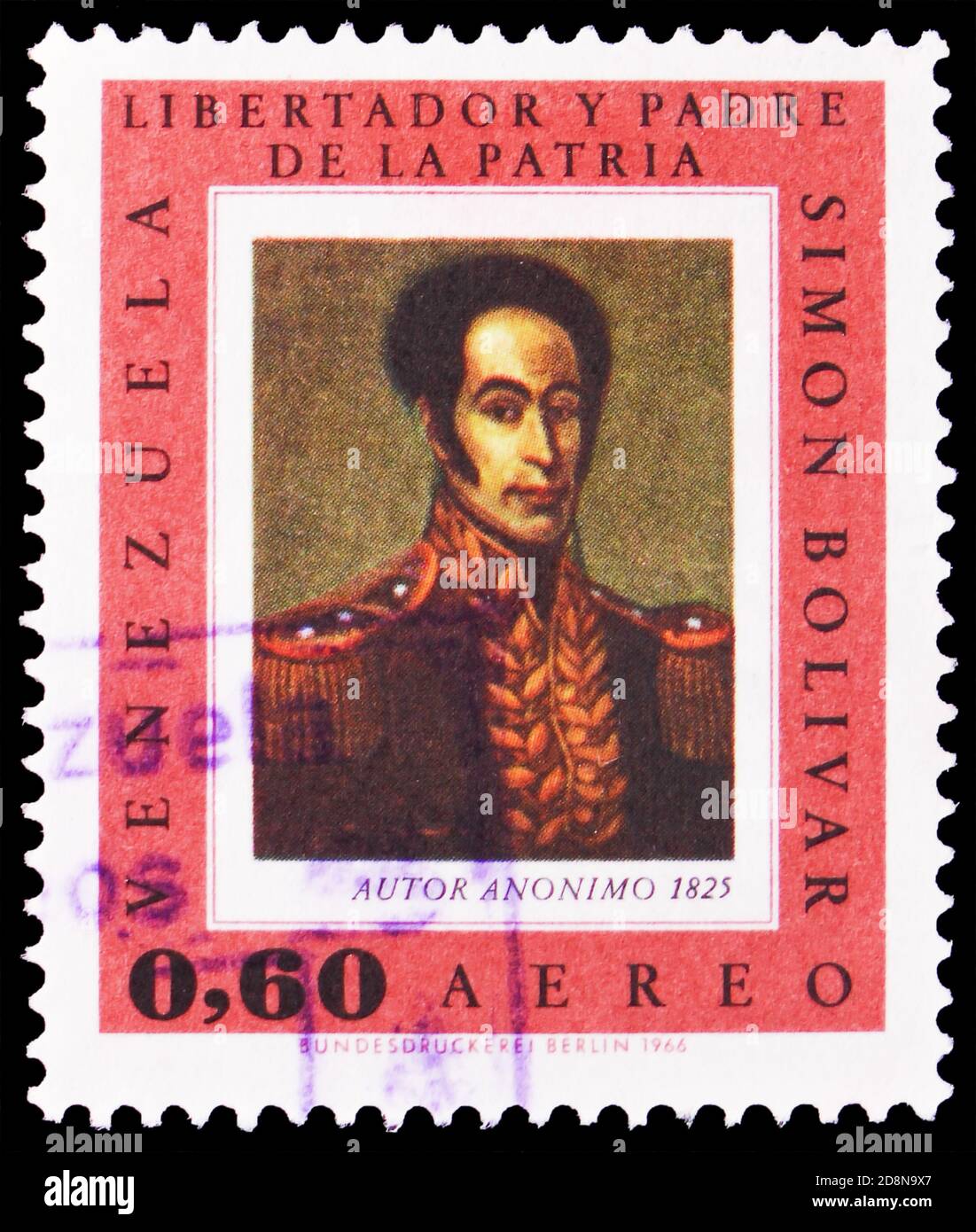 MOSCOW, RUSSIA - OCTOBER 8, 2020: Postage stamp printed in Venezuela ... MOSCOW, RUSSIA - OCTOBER 8, 2020: Postage stamp printed in Venezuela ...