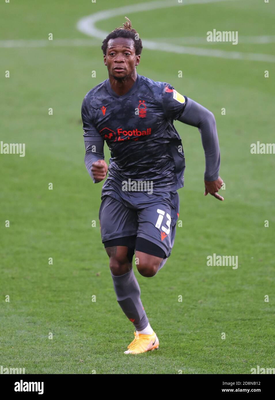 Nottingham Forest's Gaetan Bong during the Sky Bet Championship match ...