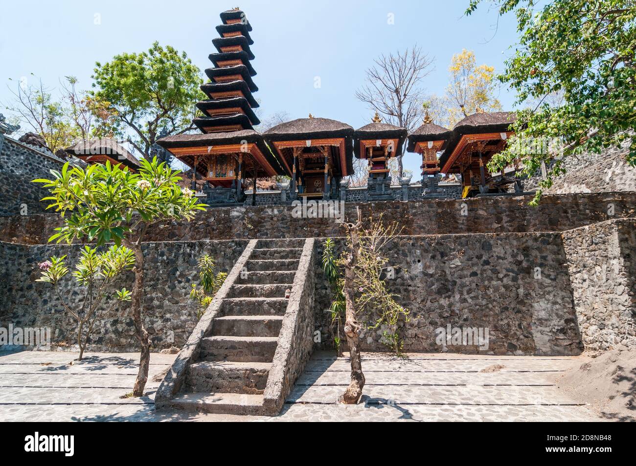 temple, pura puri yowana segara bulakan, Bali, Indonesia Stock Photo ...