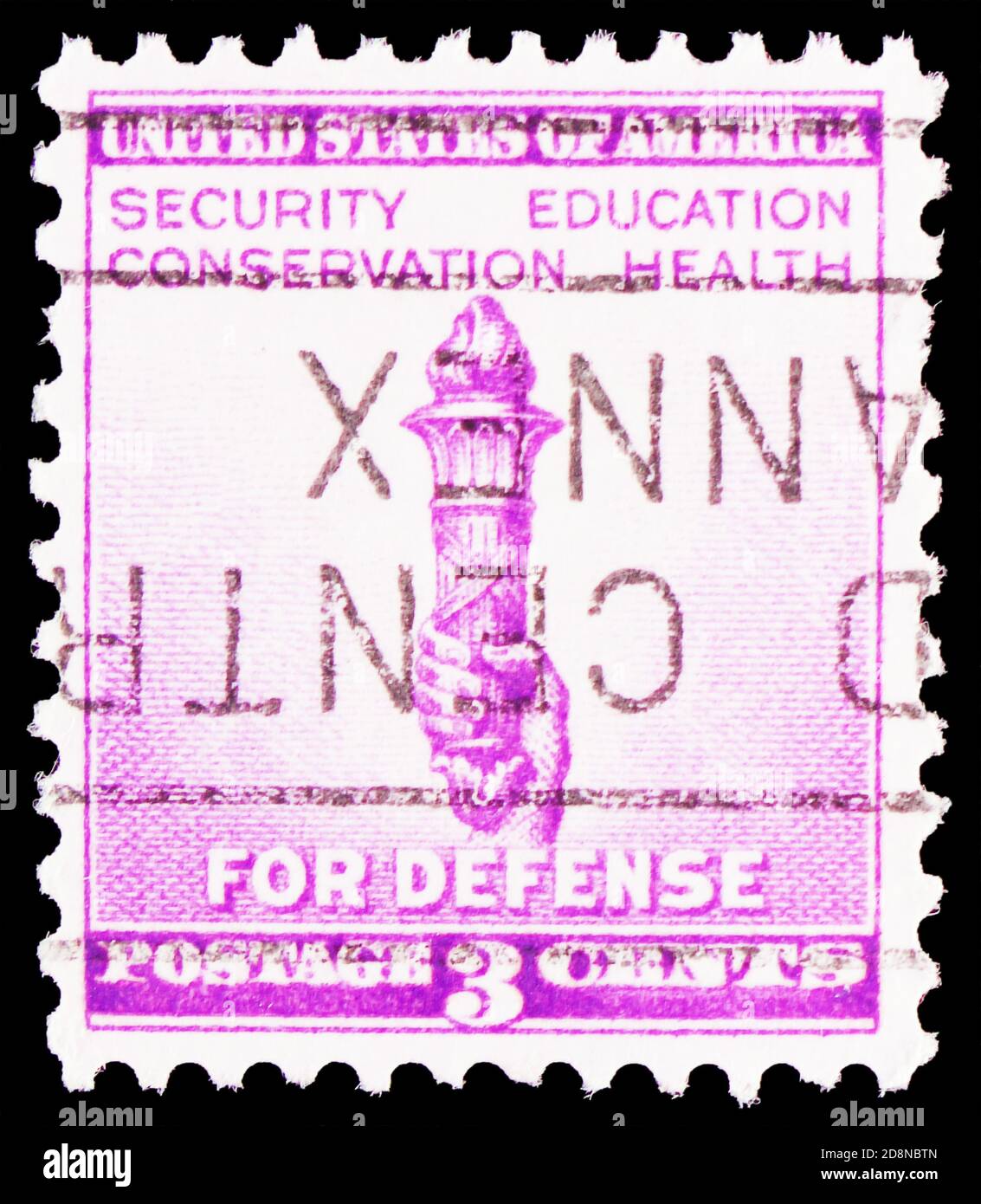 MOSCOW, RUSSIA - OCTOBER 8, 2020: Postage stamp printed in United ...