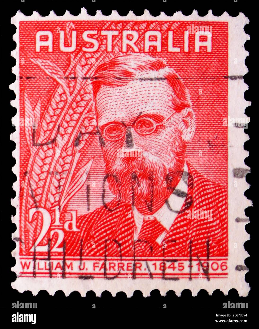 MOSCOW, RUSSIA - OCTOBER 8, 2020: Postage stamp printed in Australia ...