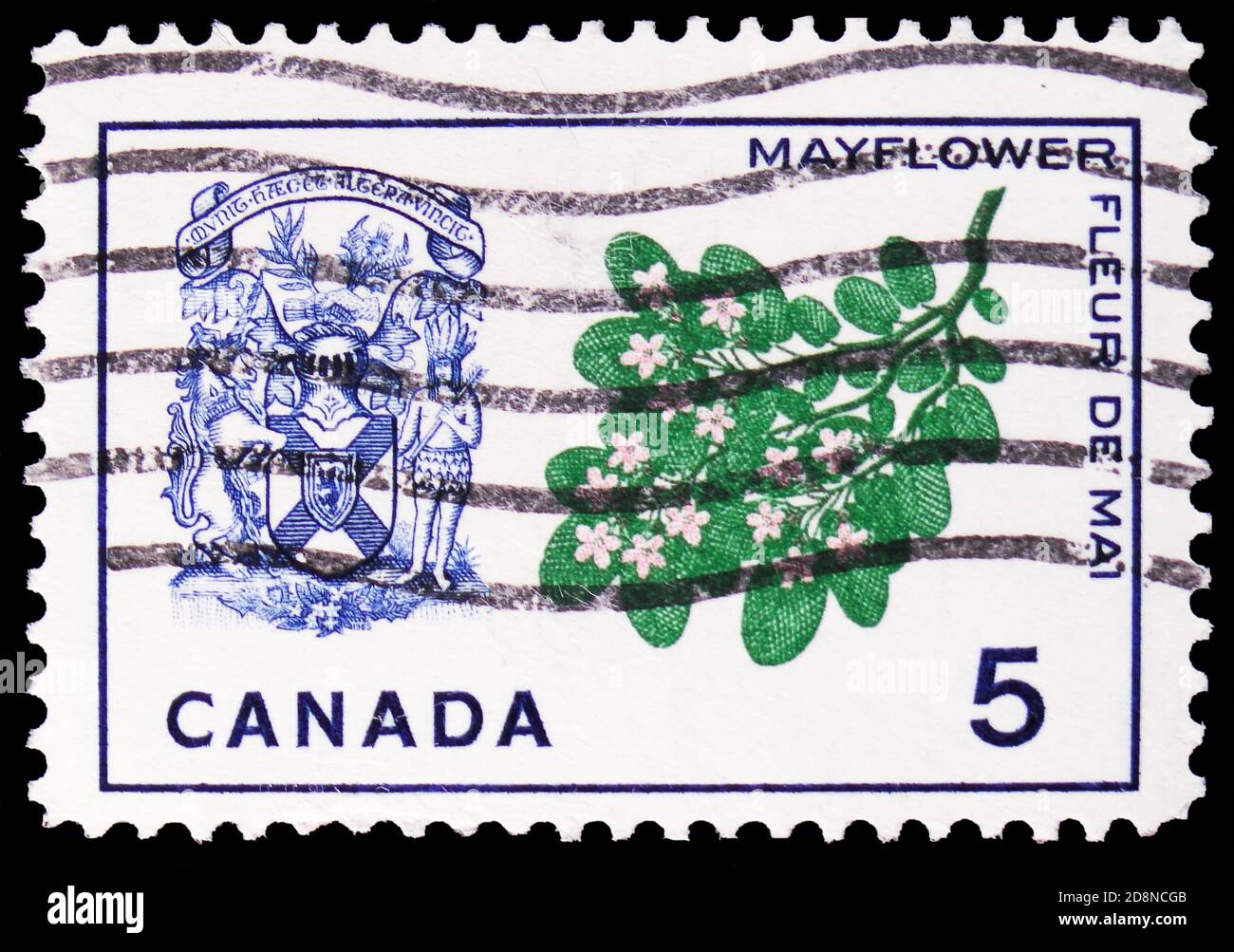 MOSCOW, RUSSIA - OCTOBER 8, 2020: Postage stamp printed in Canada shows ...