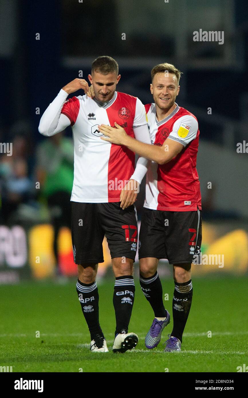 London, UK. 31st Oct, 2020. Dominic Ball of Queens Park Rangers ...