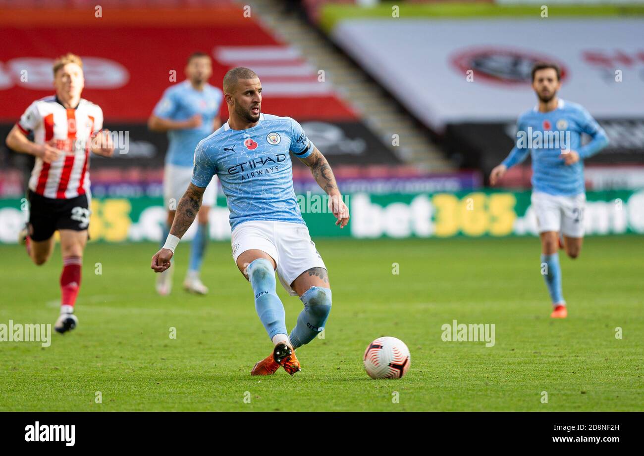 Bramall Lane, Sheffield, Yorkshire, UK. 31st Oct, 2020. English Premier ...