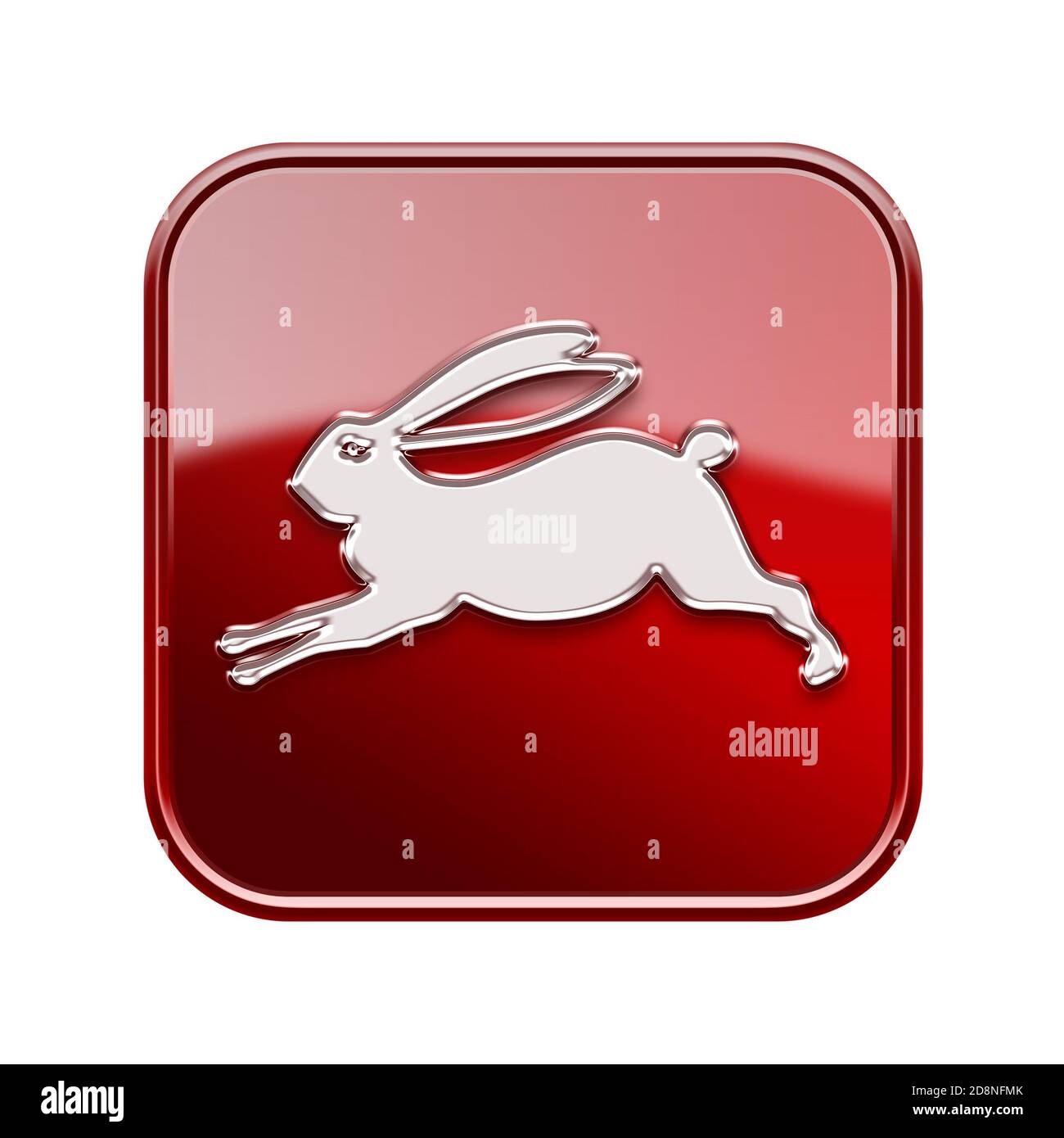 White rabbit sign hi-res stock photography and images - Alamy