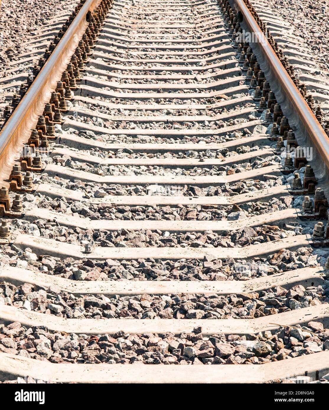 Old railway track Stock Photo - Alamy