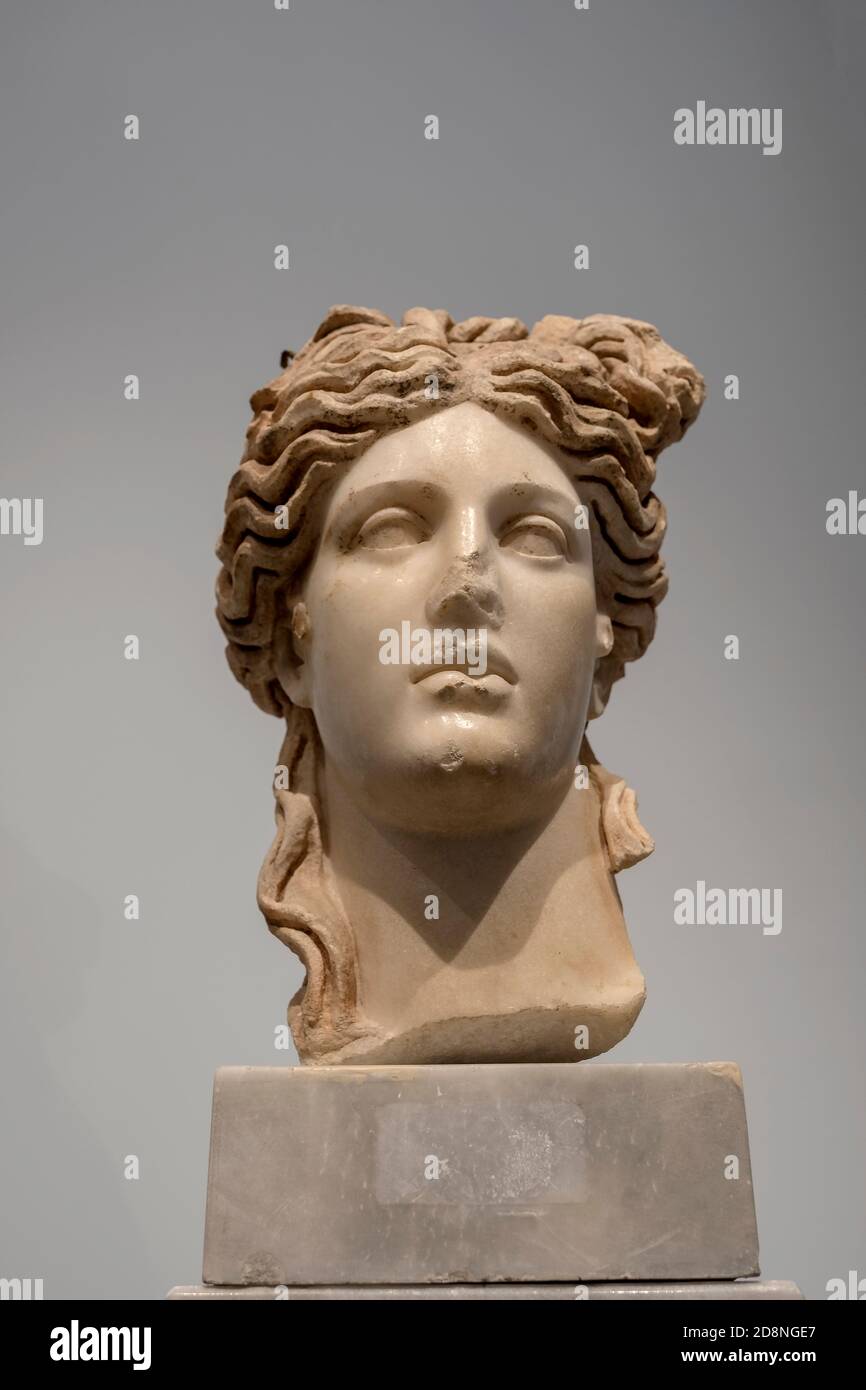 Aphrodite Greek Goddess Statue Head