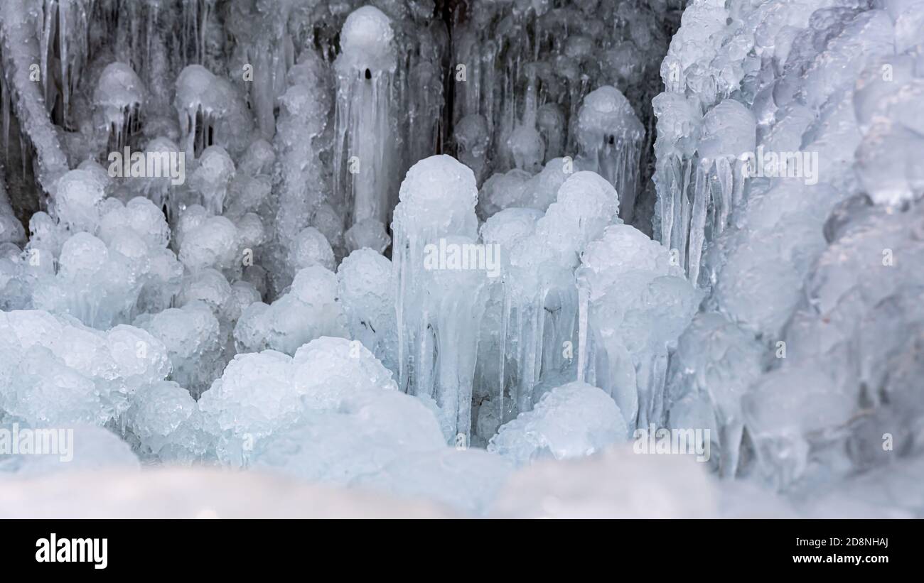 Cold icicles face hi-res stock photography and images - Alamy