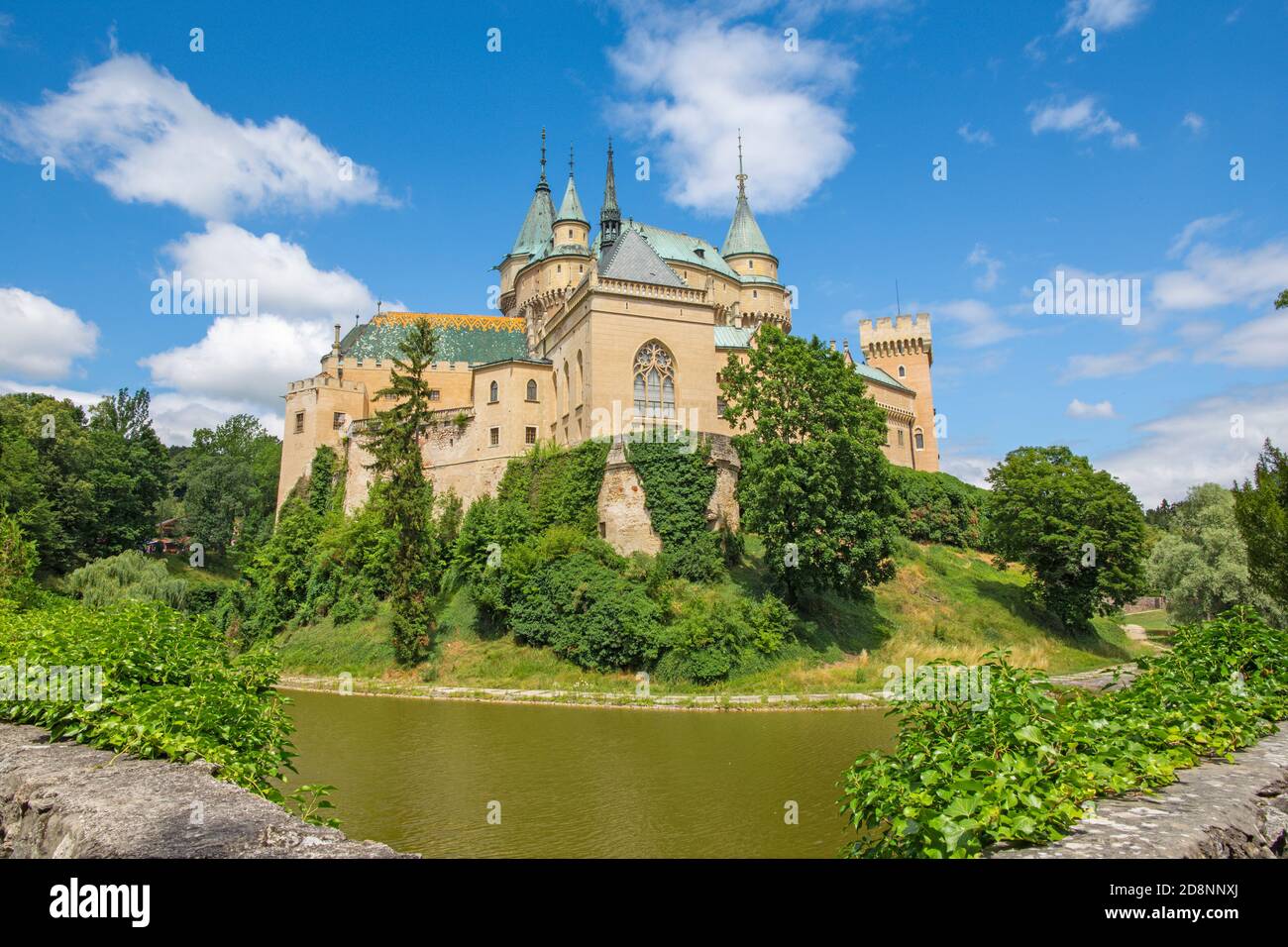 Bojnice - One of the most beautiful castles in Slovakia Stock Photo - Alamy