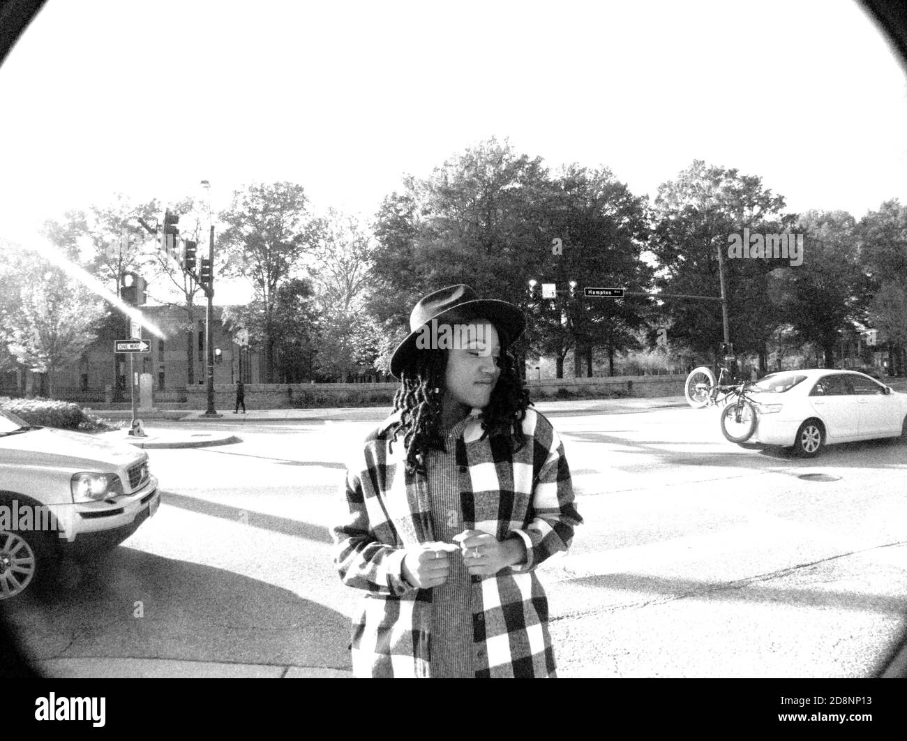 One person photos Black and White Stock Photos & Images - Alamy