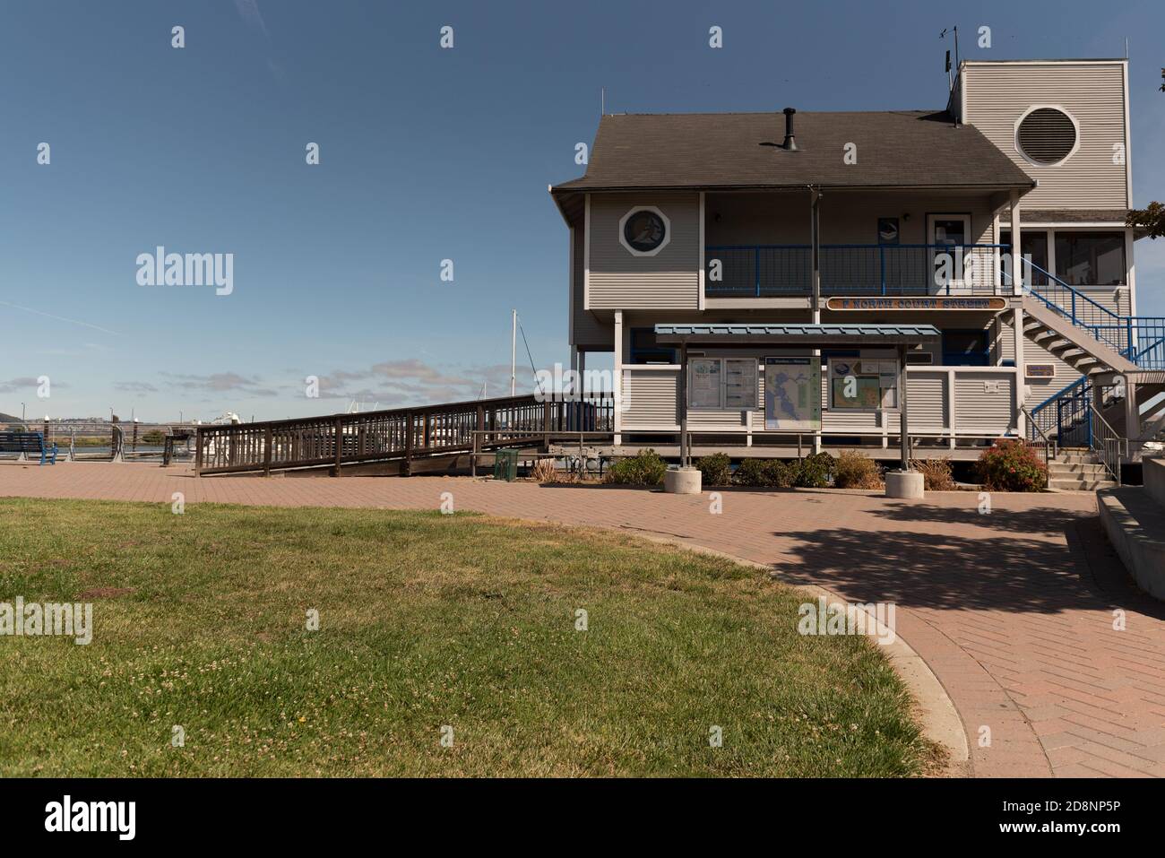 Martinez, California, USA, June 14, 2020. Waterfront Park of Martinez ...